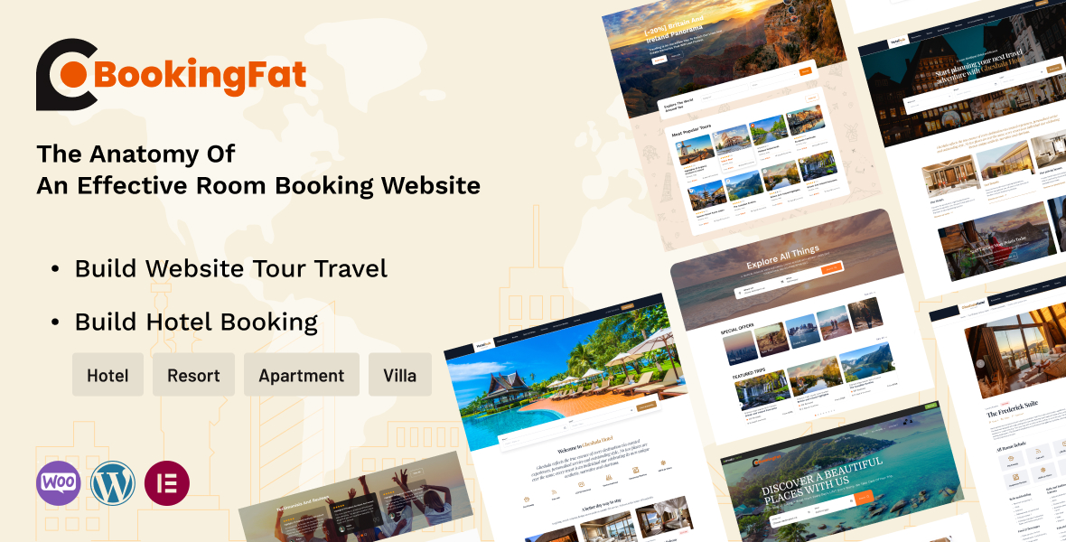 The Anatomy of an Effective Room Booking Website - Booking Fat WooCommerce